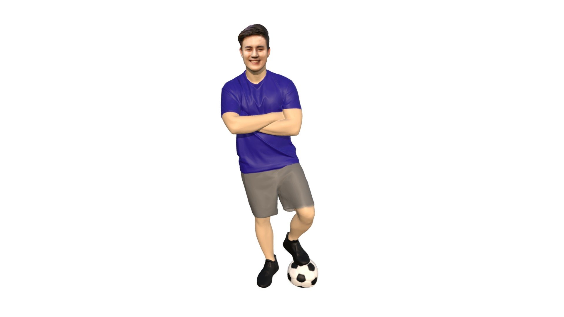 Pic2Statue℠ Soccer Player Statue - 3D model by STATU3D [23f746a ...