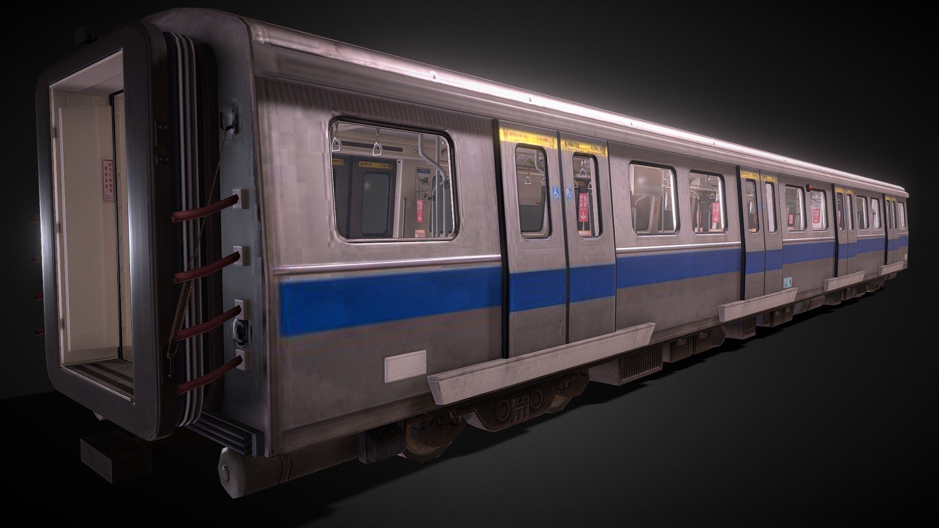 TW MRT Cabin 001 - Buy Royalty Free 3D model by animod [23f8bf8 ...