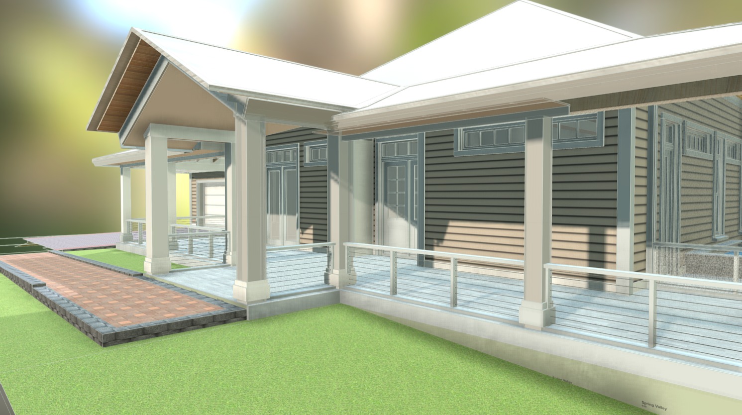 Test House - 3D model by briannamatthews [23f9a5d] - Sketchfab
