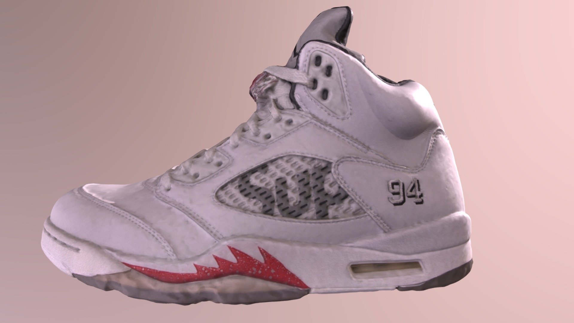 Air Jordan 5 supreme - Download Free 3D model by SRUSH651 2th☑ surreal ...