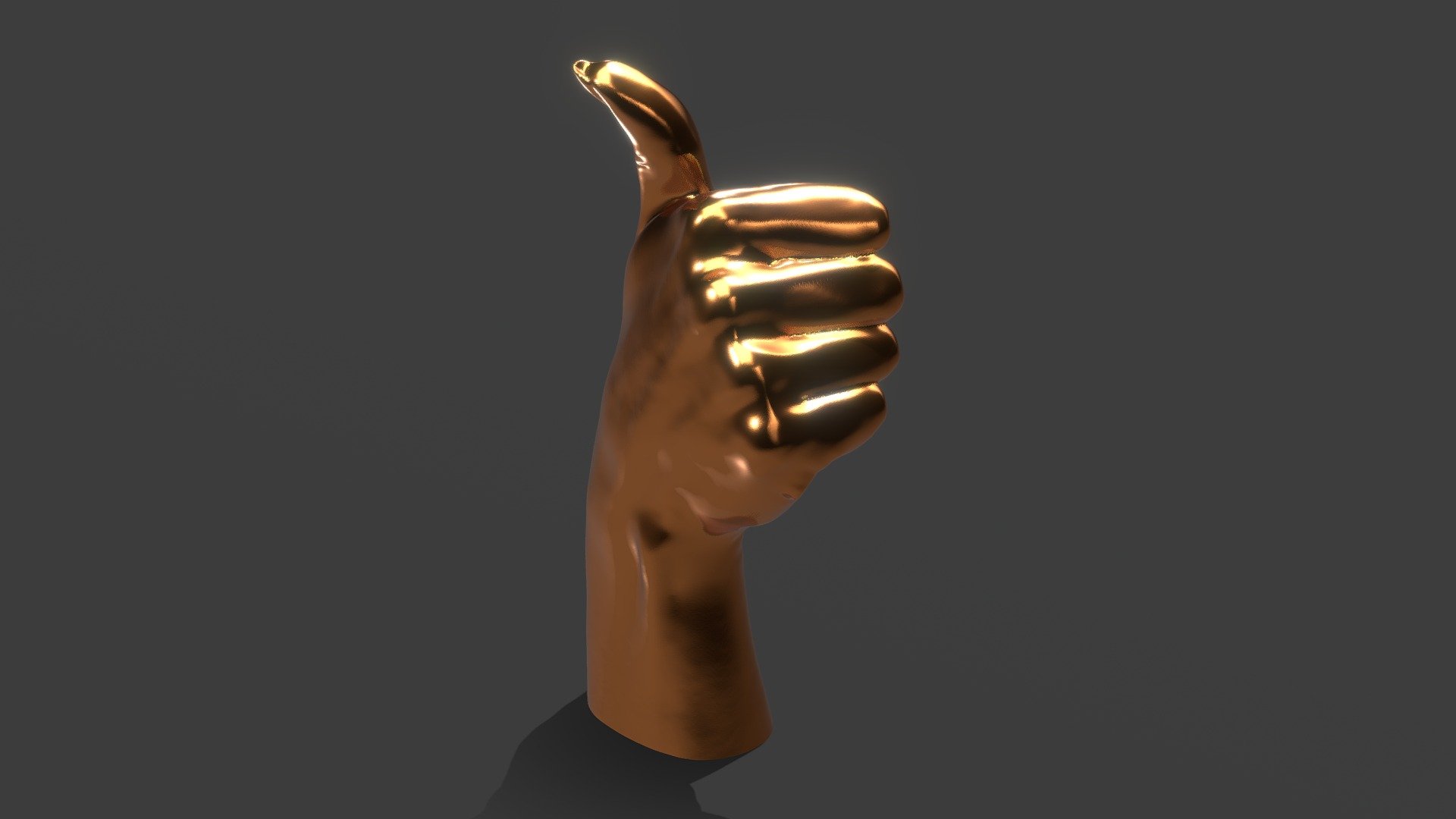 Thumbs up! - 3D model by 3dskaparna (@3dskaparna_model) [23faa3a ...