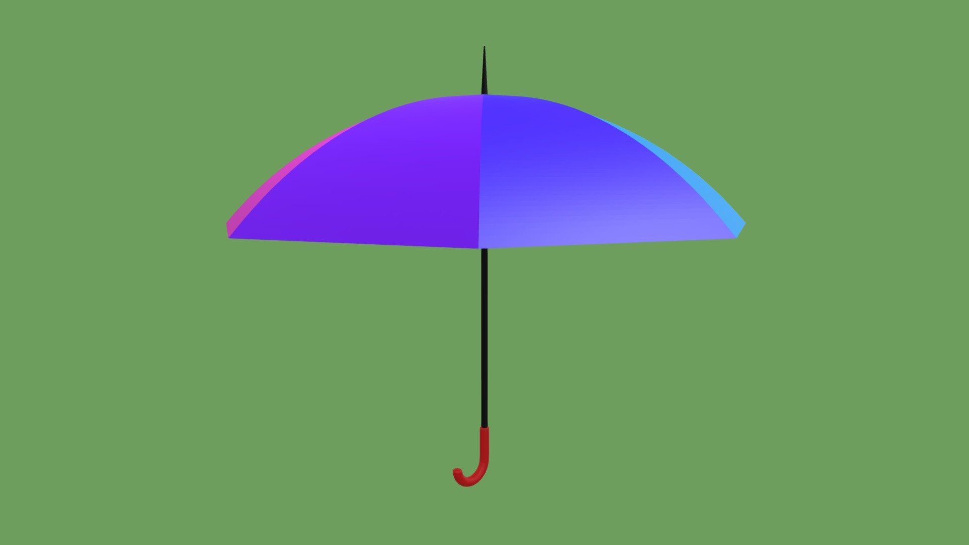 Rainbow Umbrella - Sketchfab Art Challenge Week4 - 3D model by ...