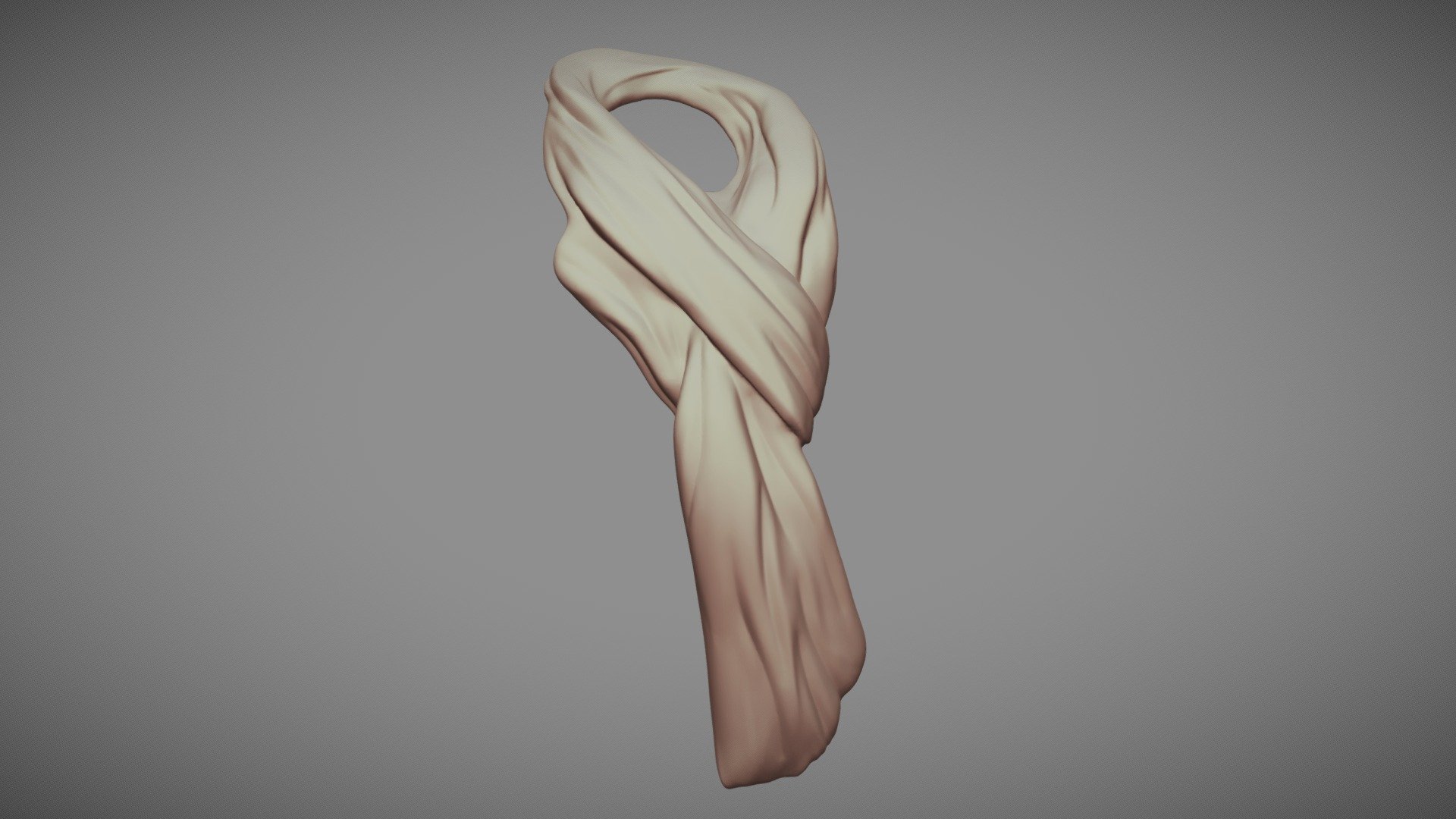 Scarf for 3d Printable Character 19 - Buy Royalty Free 3D model by ...