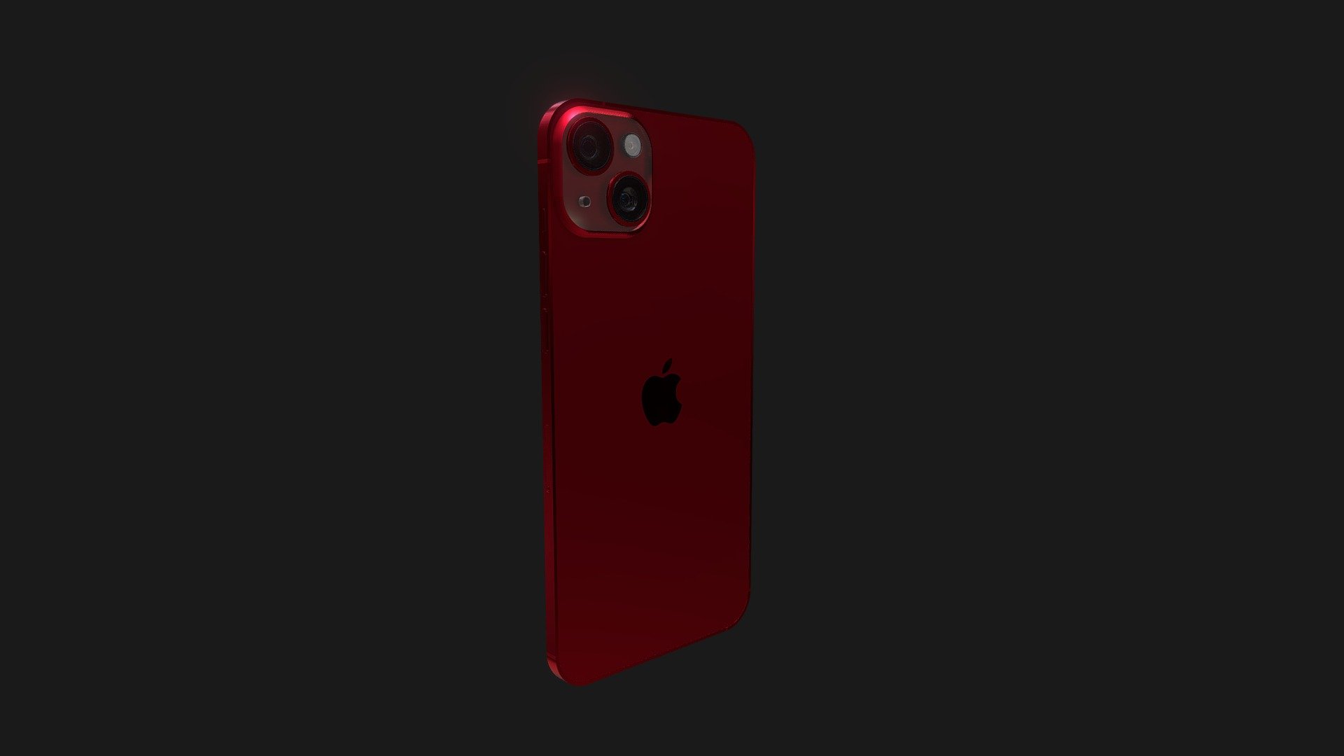 iPhone 14 Plus (Product Red) - 3D model by Visthétique (@visthetique ...
