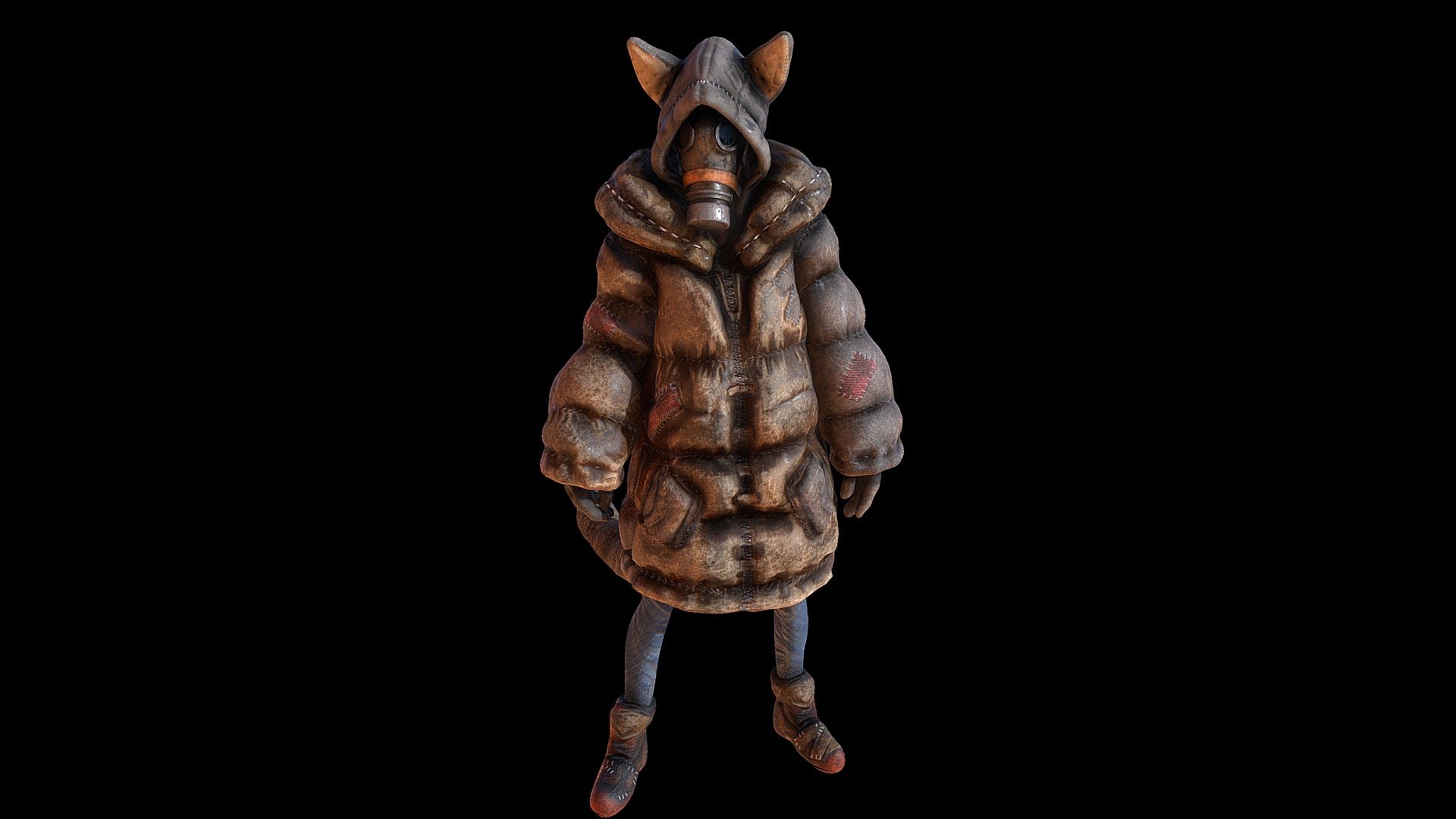 Scavenger Character - Download Free 3D model by Ploobert [2400316 ...