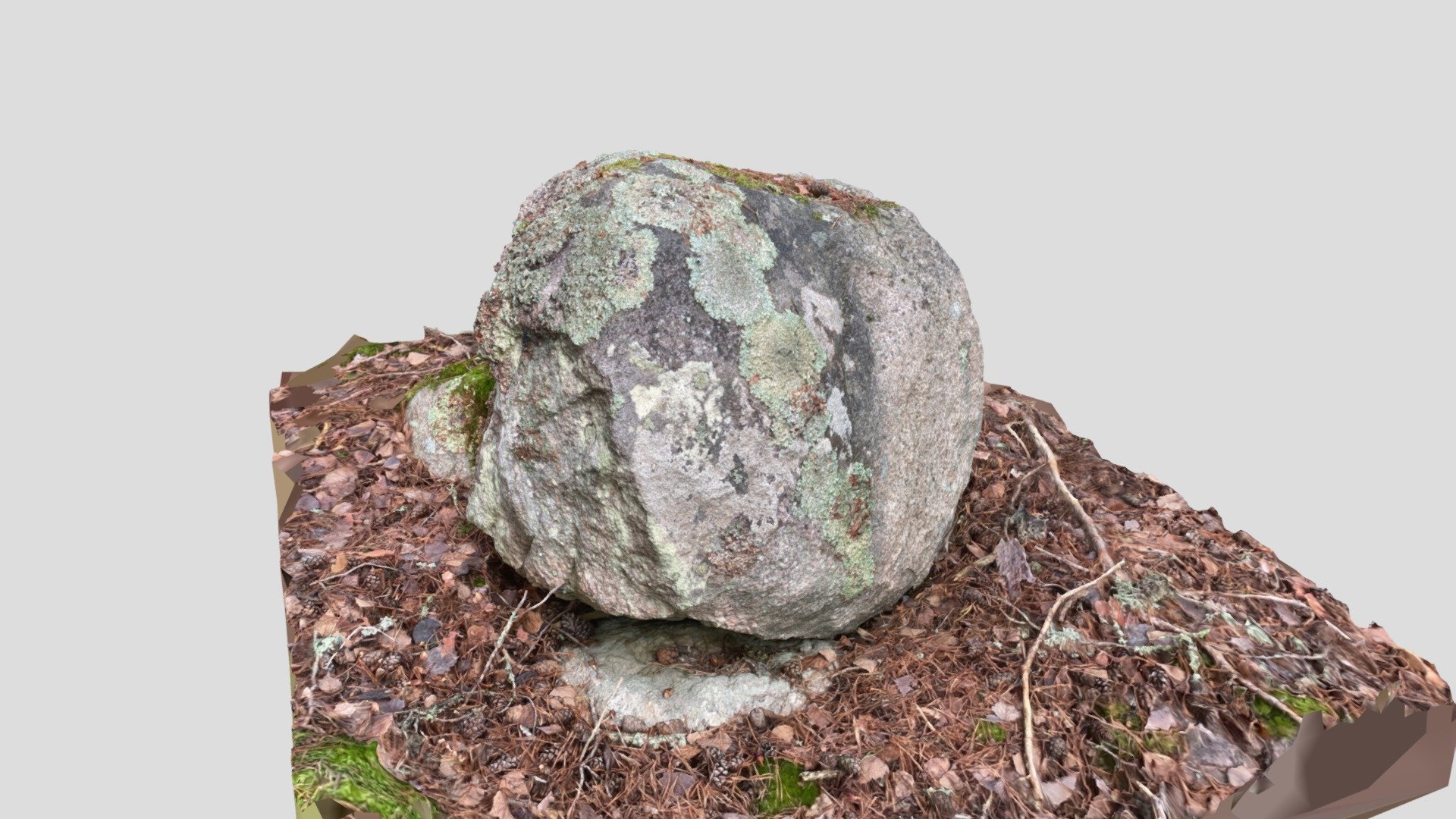 Single Nordic Forest Rock - Download Free 3D model by demianpz [24008fe ...