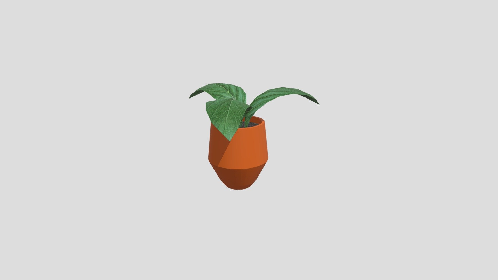 Plant With Pot - Download Free 3D model by Anonysigner ...