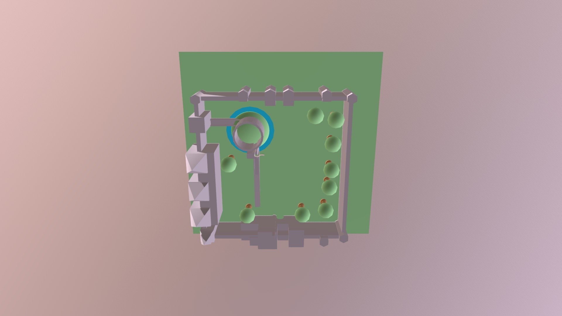 Cardiff Castle - 3D model by bpazgg [2401993] - Sketchfab