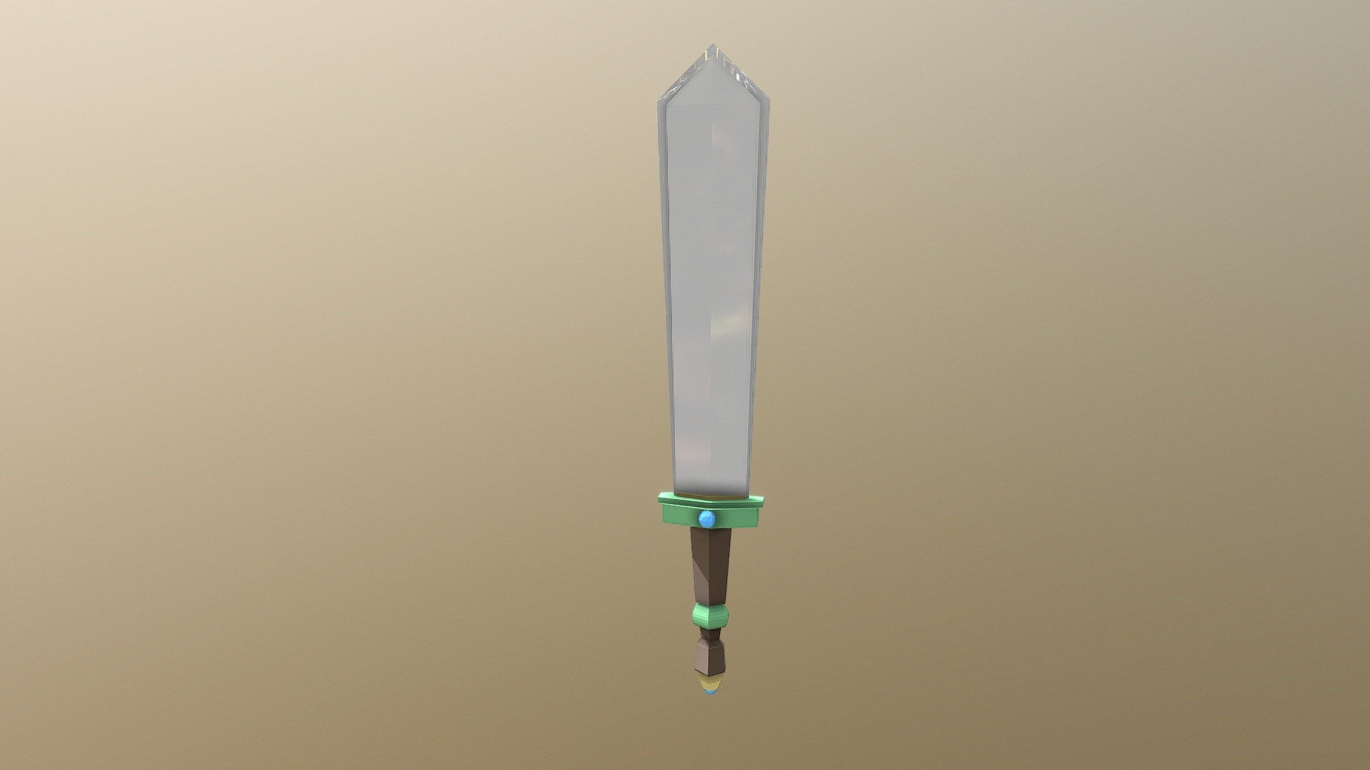 Sword Blend - 3D model by asaharovski [2401b9d] - Sketchfab