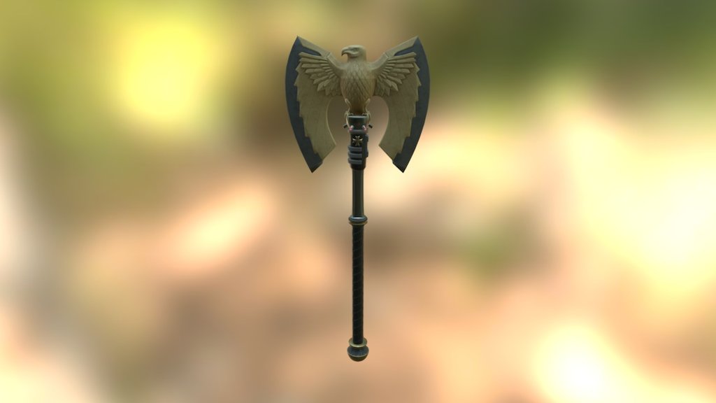 W40k Power Axe - 3D model by walkion [2401fde] - Sketchfab