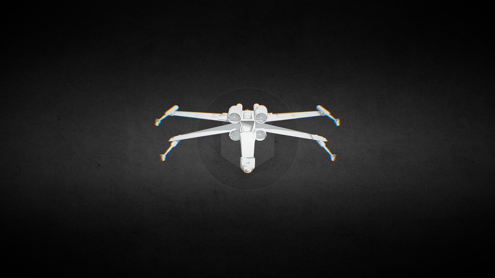 X Wing (no texture) - 3D model by Soulstorm [2402212] - Sketchfab
