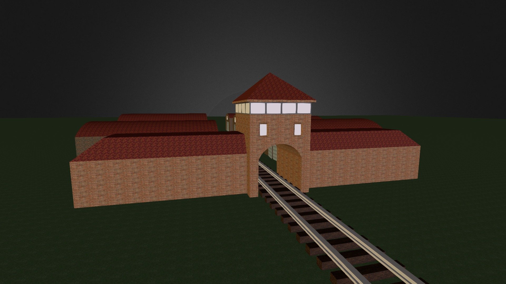 Auschwitz - 3D model by OrbiTotal [2402d46] - Sketchfab