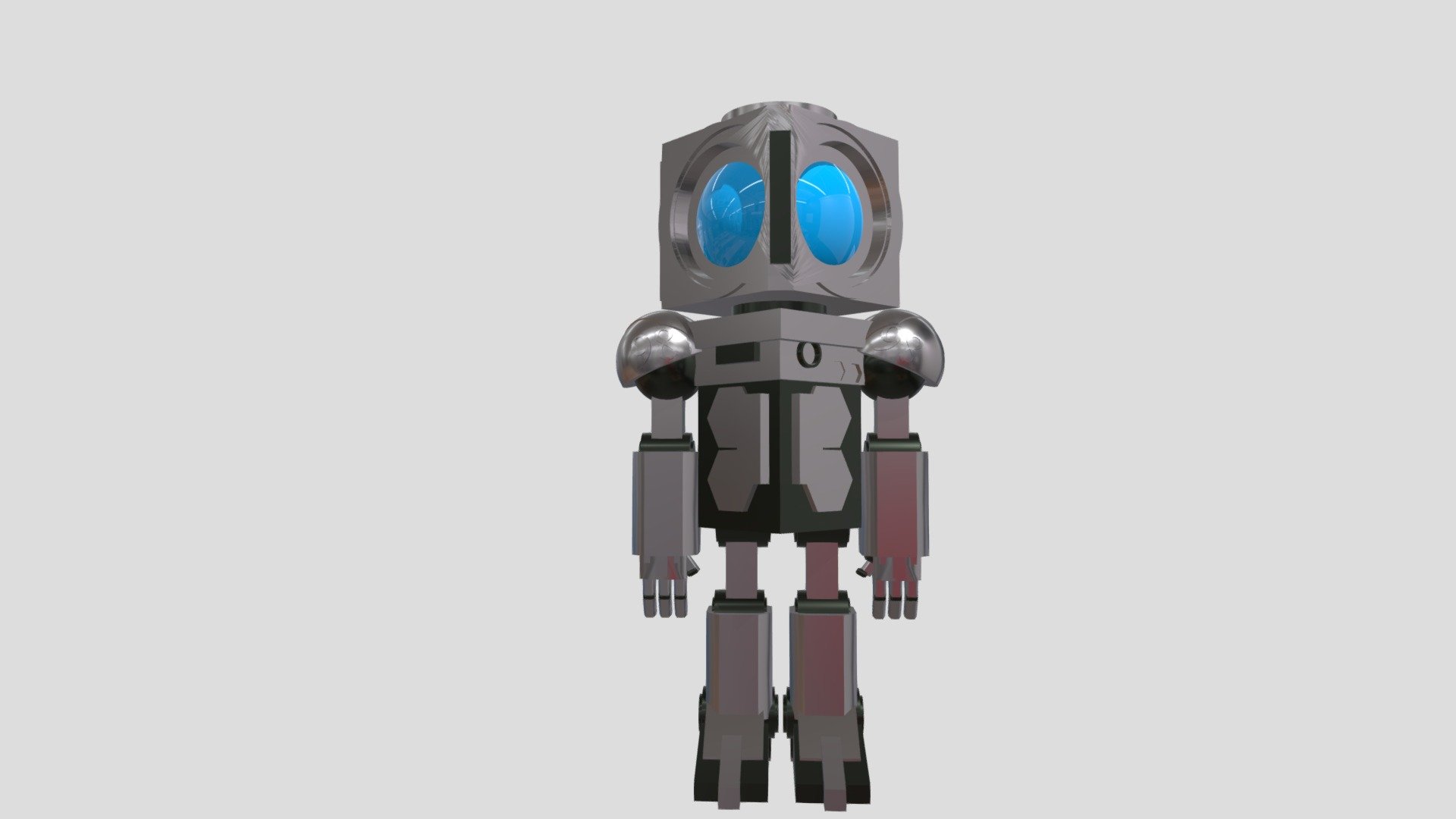 low poly robot - Download Free 3D model by Vader (@mojtavaam) [240348d ...