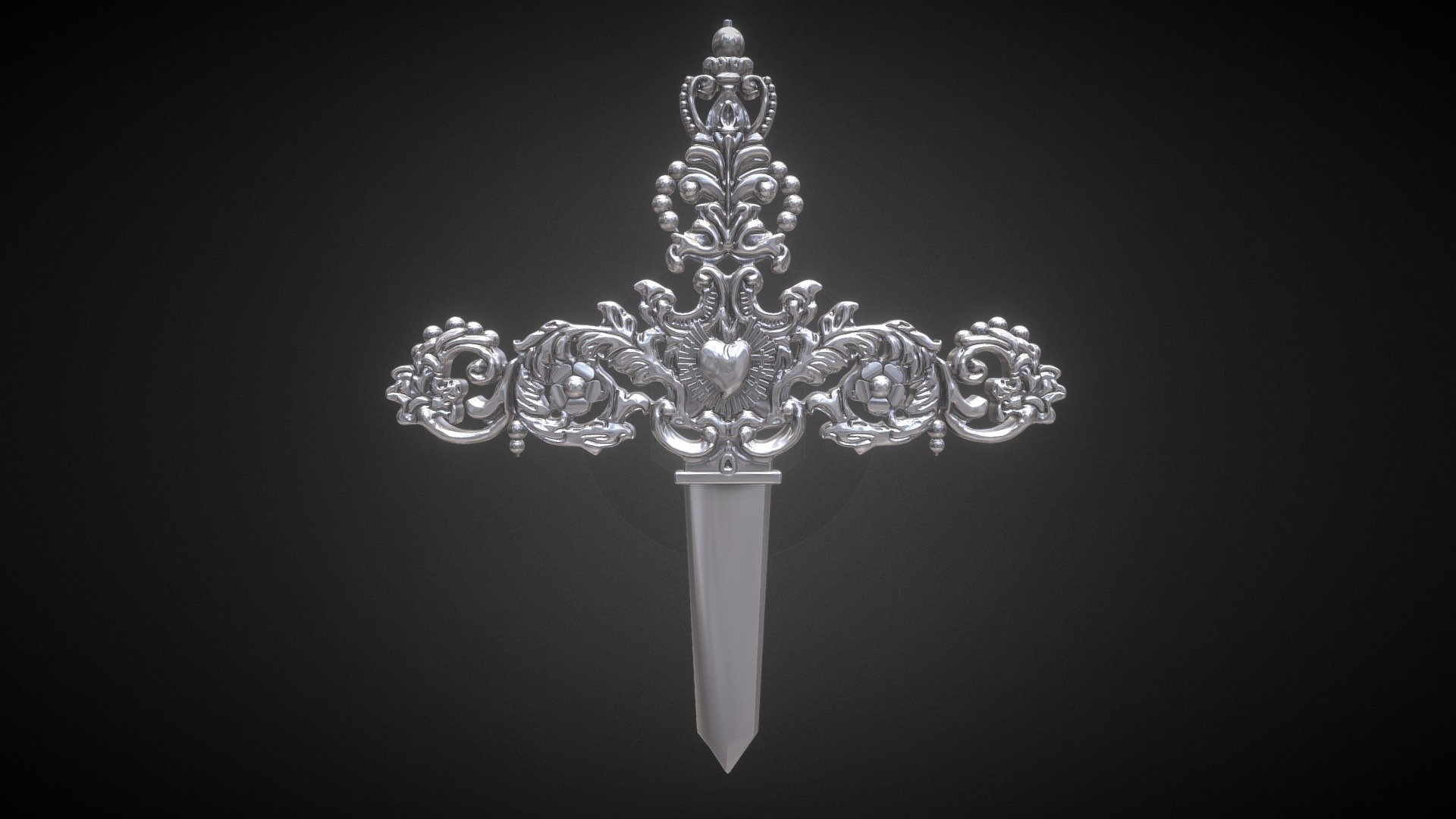 Dagger - 3D model by Nestor3D (@anficyon) [24038ca] - Sketchfab