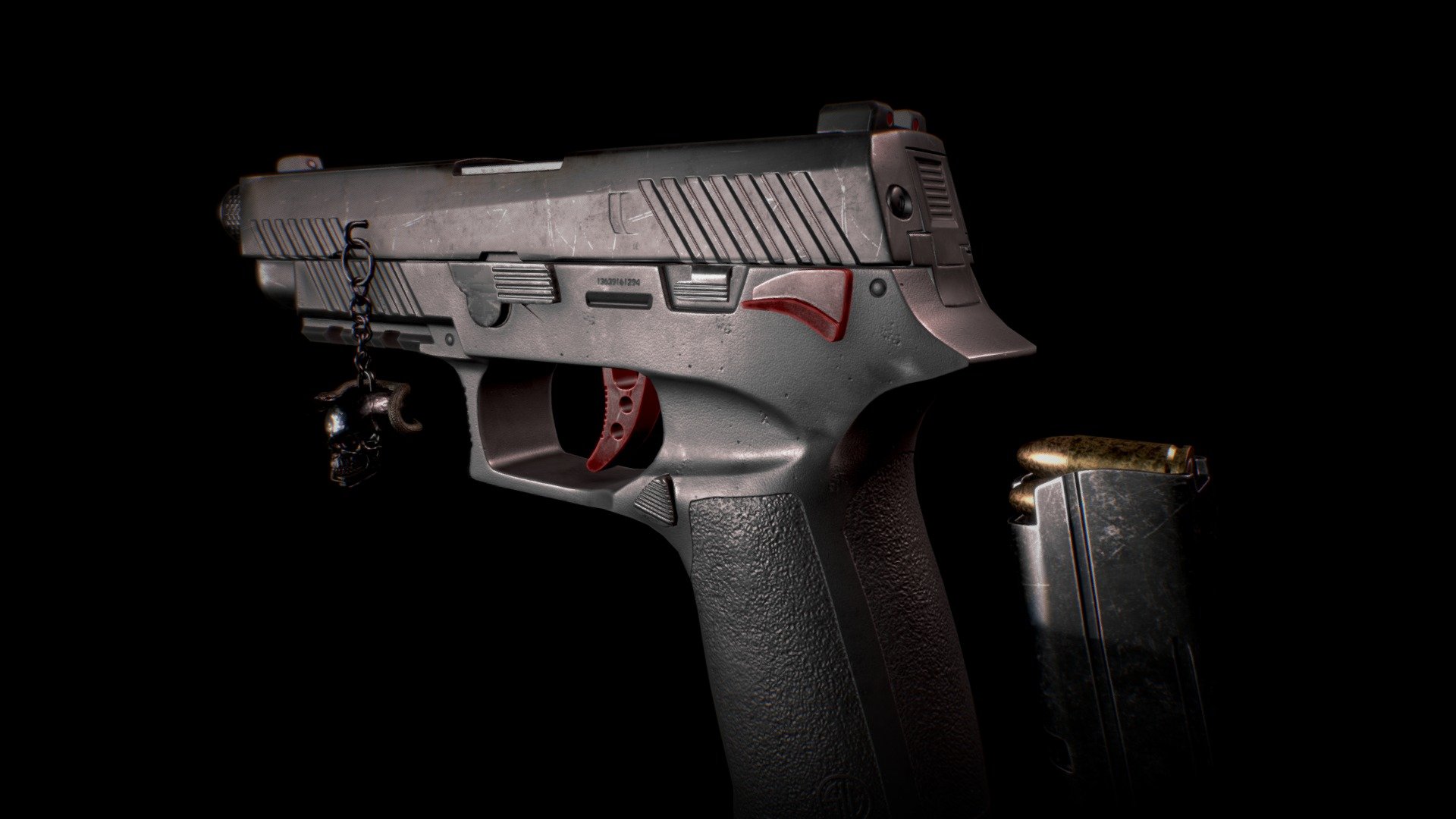 Sig Sauer P320 - 3D model by enrique_grim_art [2406893] - Sketchfab