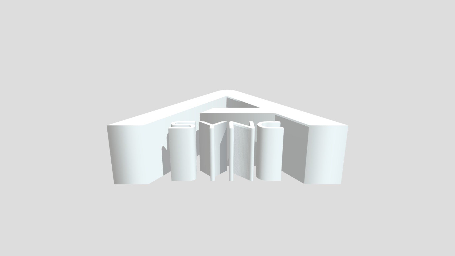 Backrooms - Async Logo Model |Kane Pixels - Download Free 3D model by ...