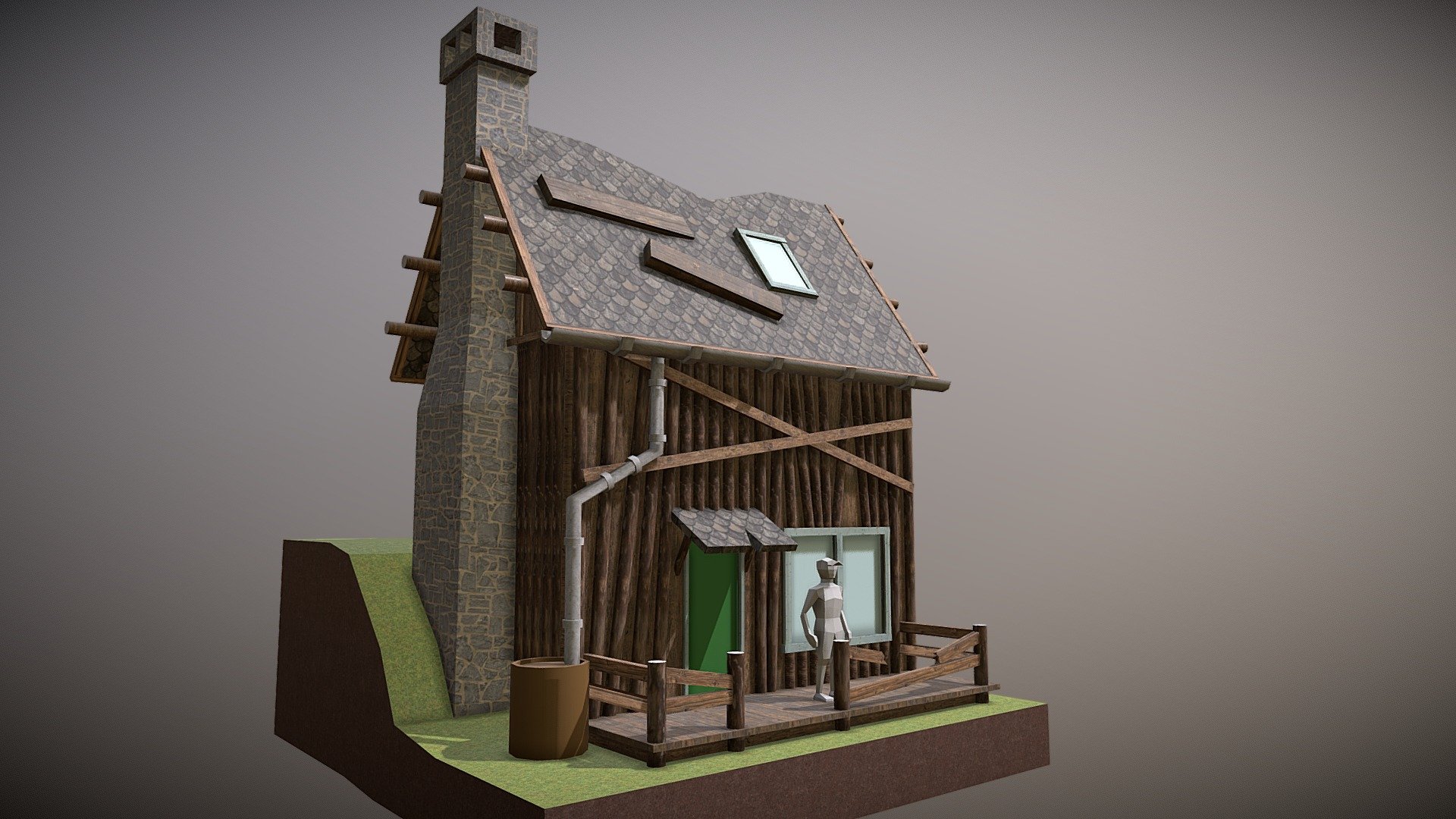 Forest Loner - House model 3 - Download Free 3D model by caithlin ...