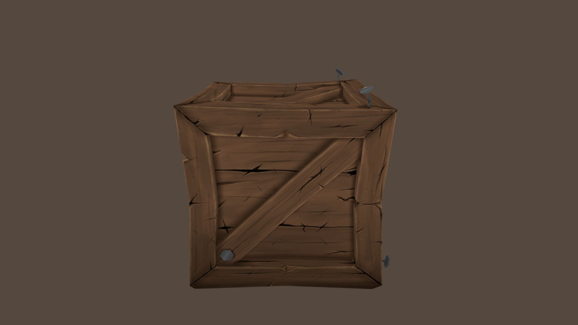 Stylized Crate - Download Free 3D model by Designer Geek (@DesignerGeek ...