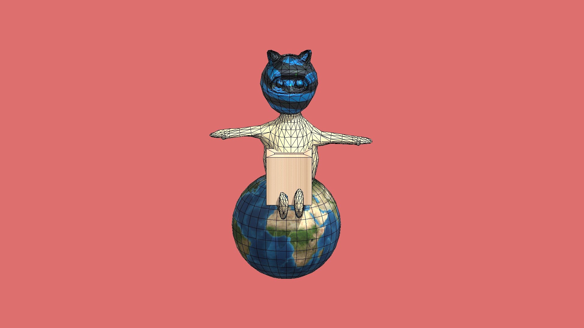 earth cat - 3D model by enqi [2409bc0] - Sketchfab
