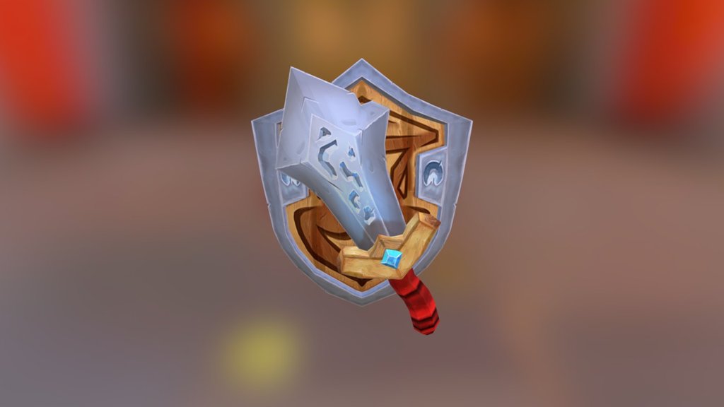Sword And Shield - 3D model by jakealexdun [240a6f2] - Sketchfab