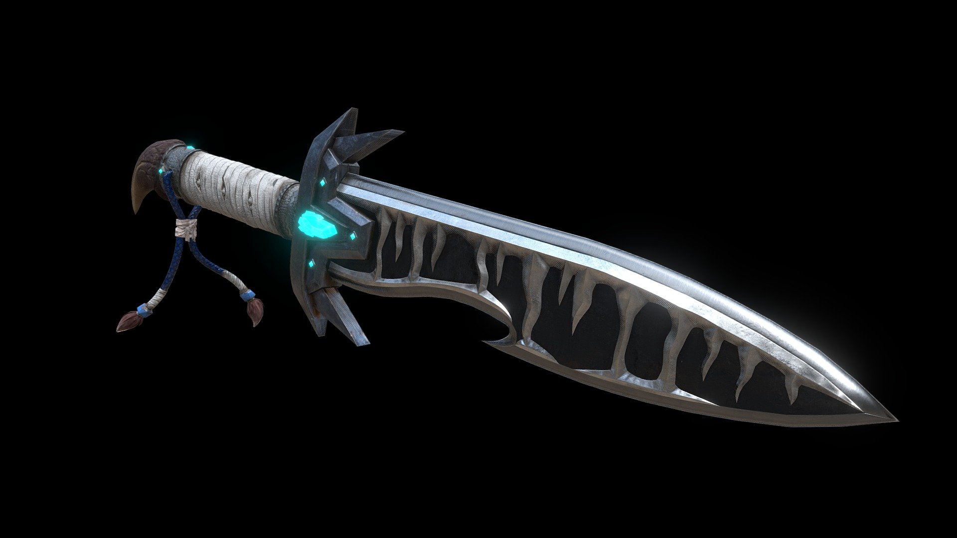 Ritual Ice Knife - 3D model by Simon Geisor (@simonG) [240cbd4] - Sketchfab