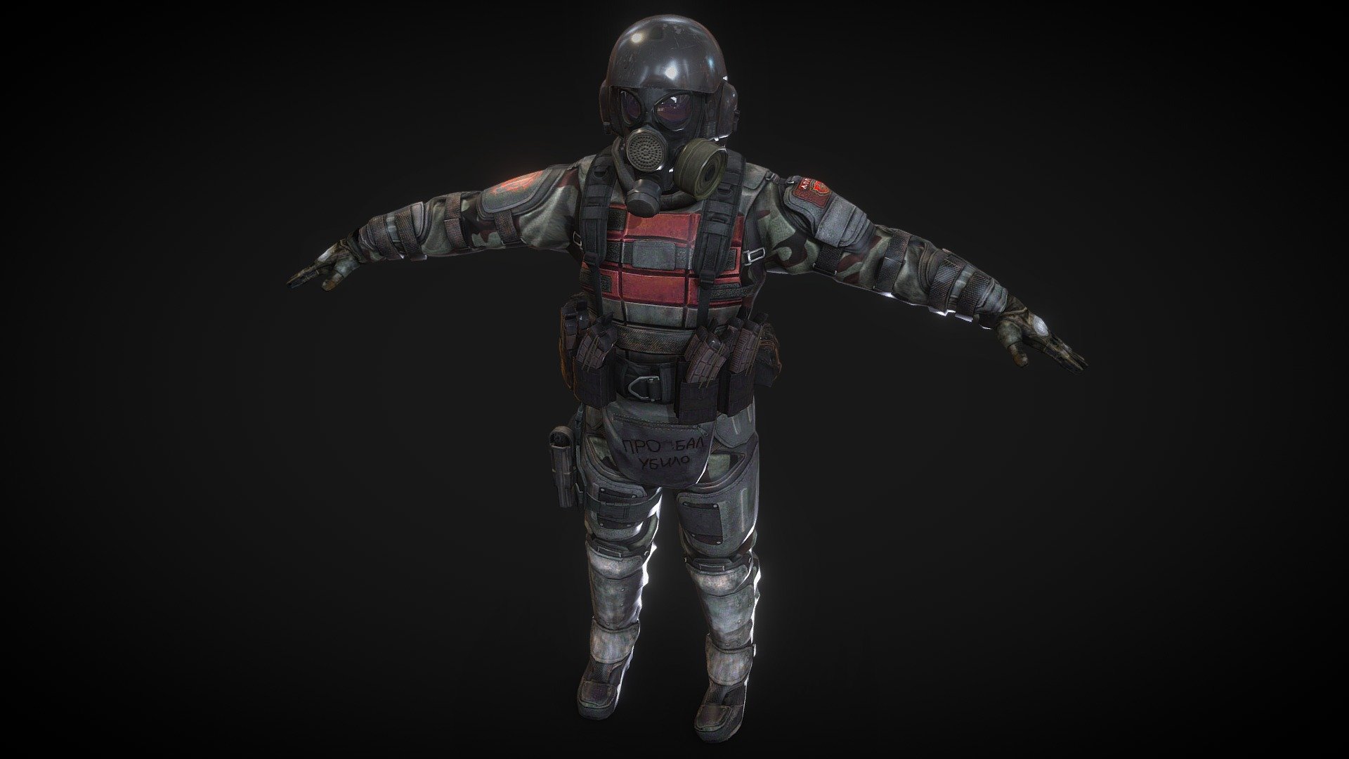 Dolg from STALKER - 3D model by 3dmodelsst [240d2bd] - Sketchfab
