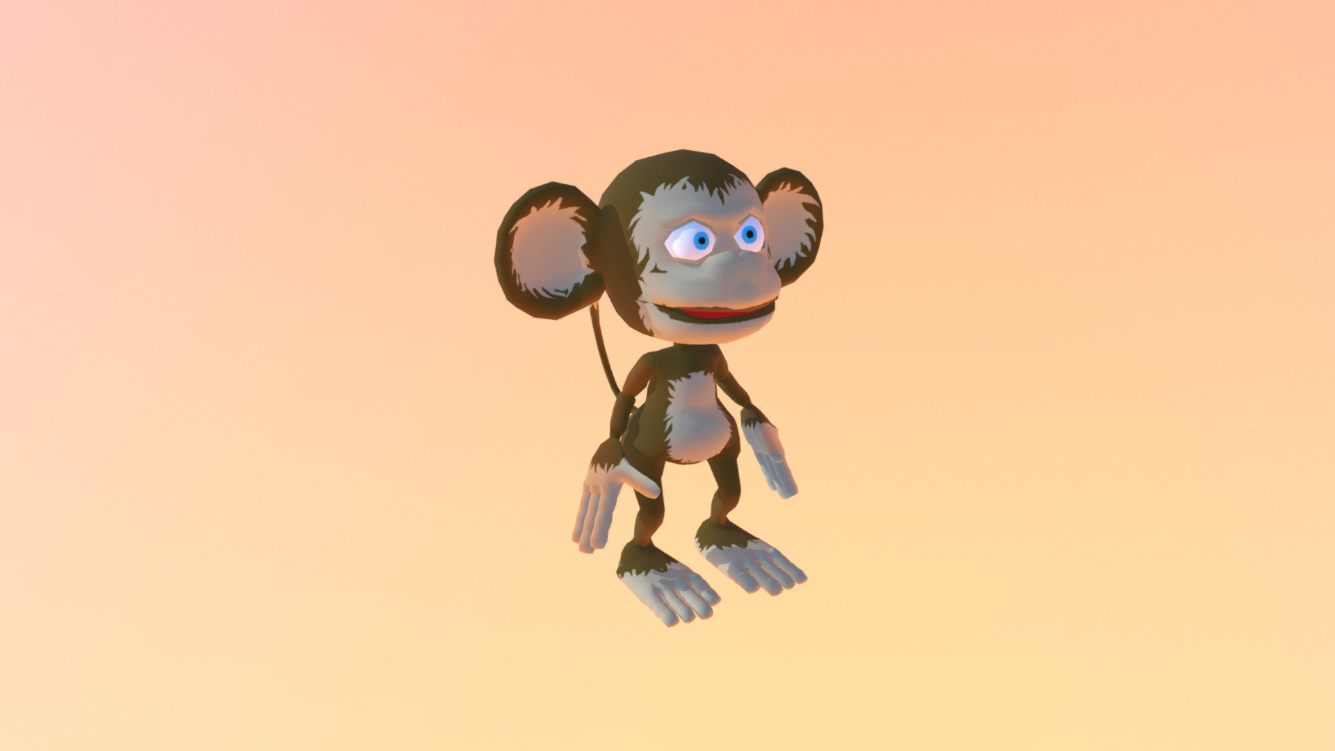Monkey Idle - Download Free 3D model by Davy Chang (@davy.chang.fr ...