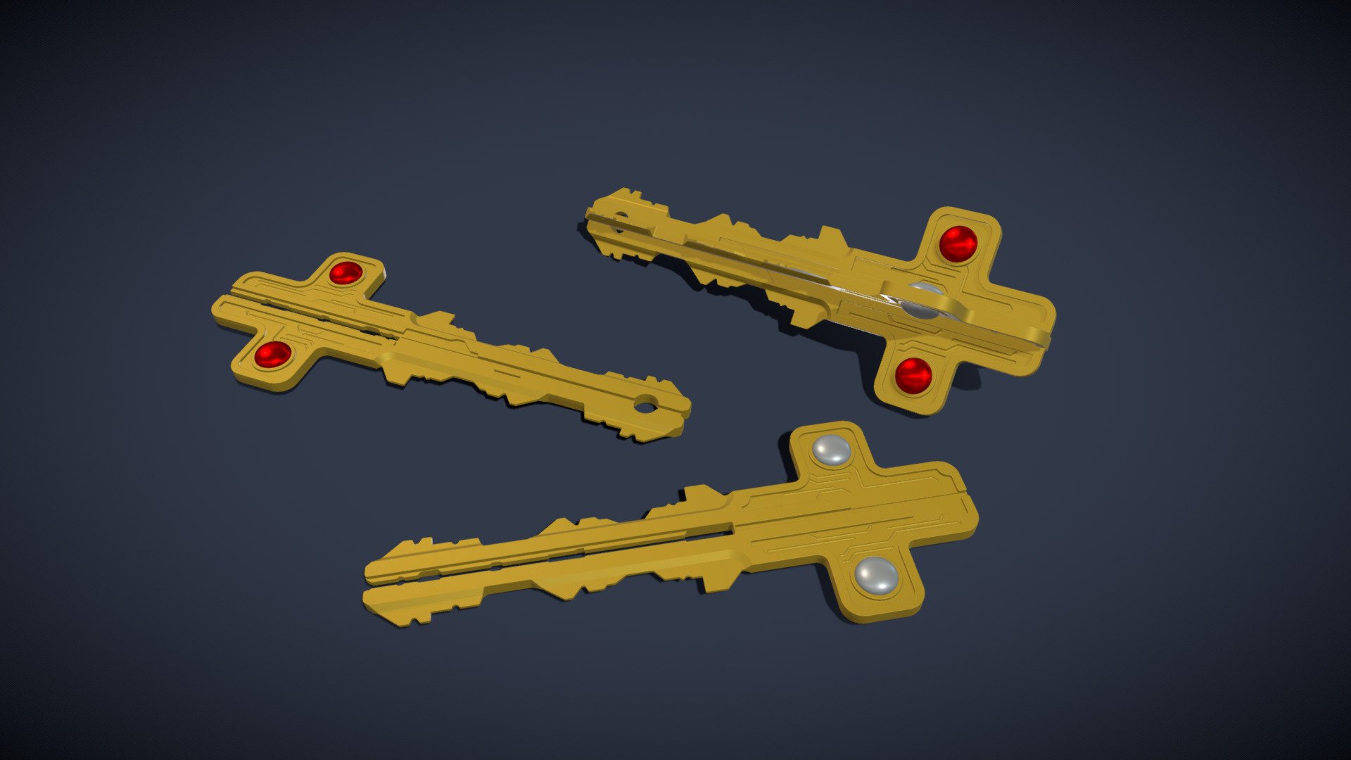 IM7: Cruciform Key - Buy Royalty Free 3D model by COSEDIMARCO [24103dd ...