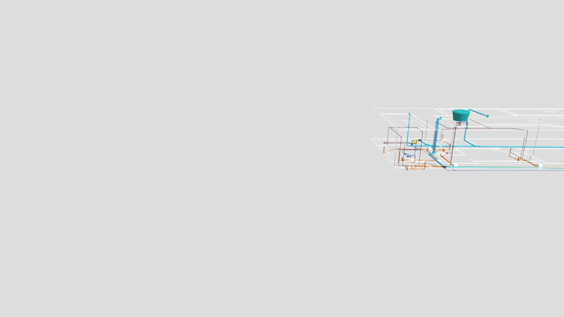 Projeto Hidrossanitário casa - Wendell Flexa - 3D model by Paula Dantas ...