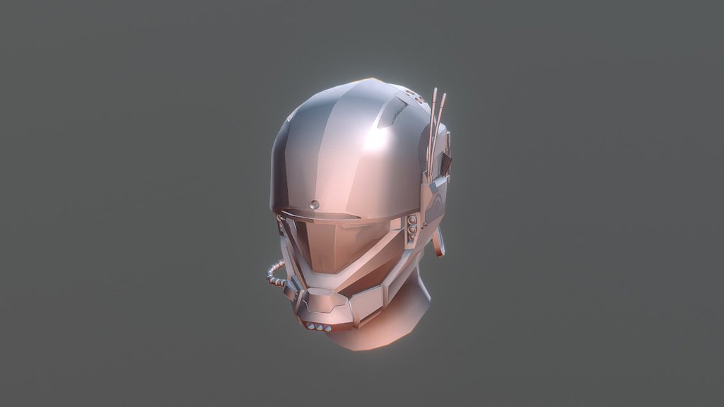 Helmet - 3D model by sultanovramazan1 [2411619] - Sketchfab