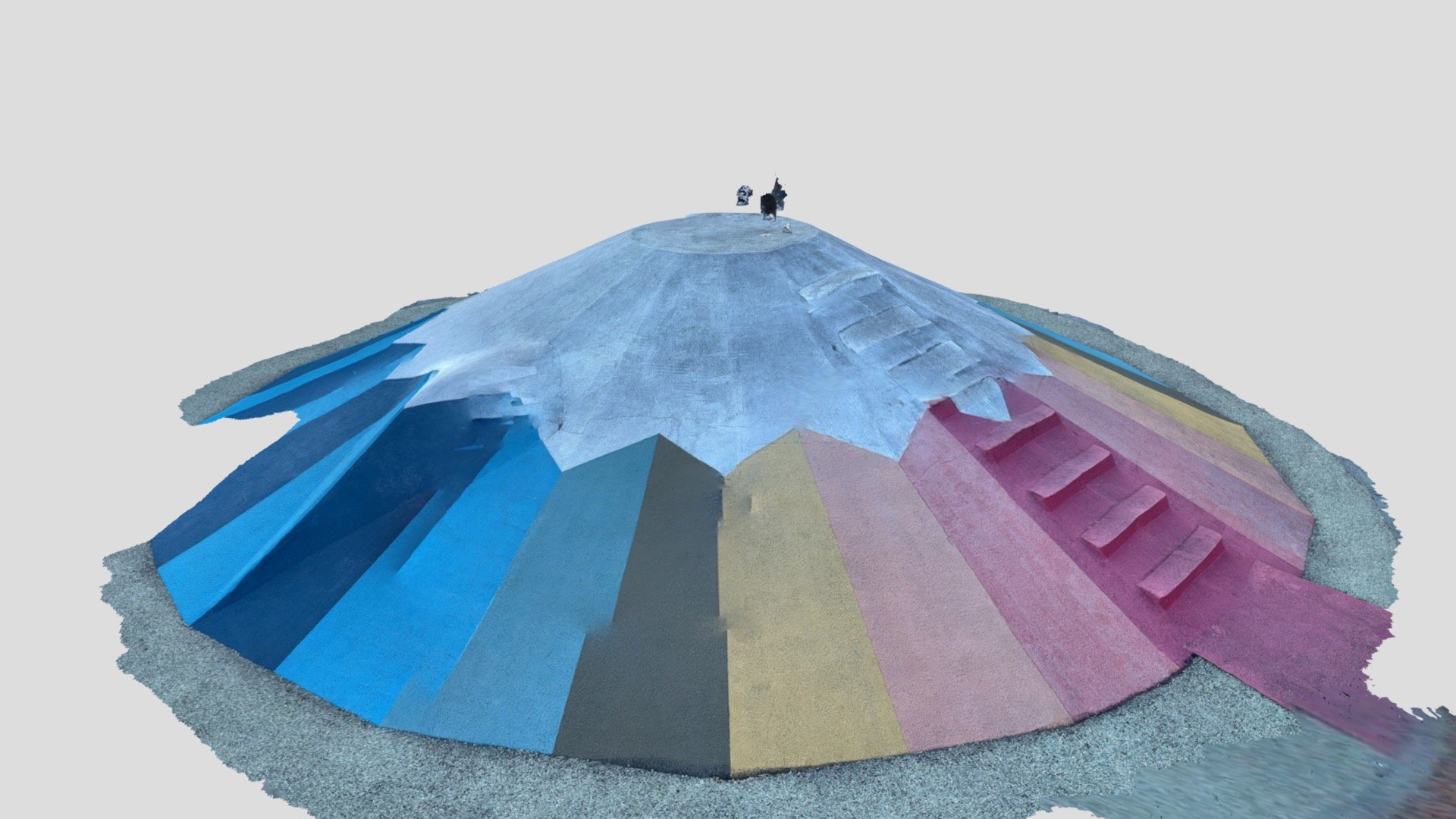Mt. Fuji? - Download Free 3D model by Takuro OGURA (@geoguraphy ...