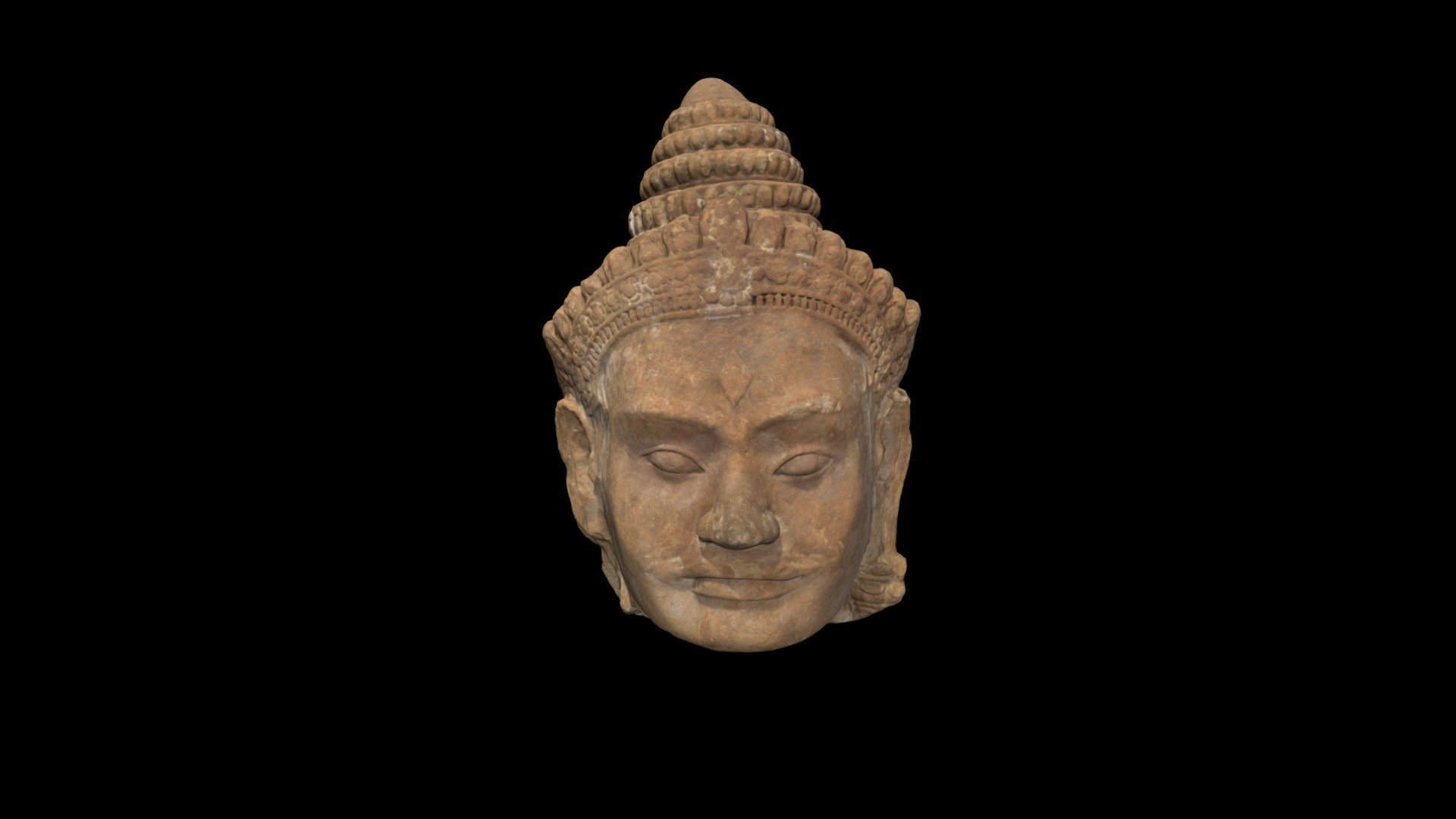2011.147 Colossal Head of a Deva - Download Free 3D model by Cleveland ...
