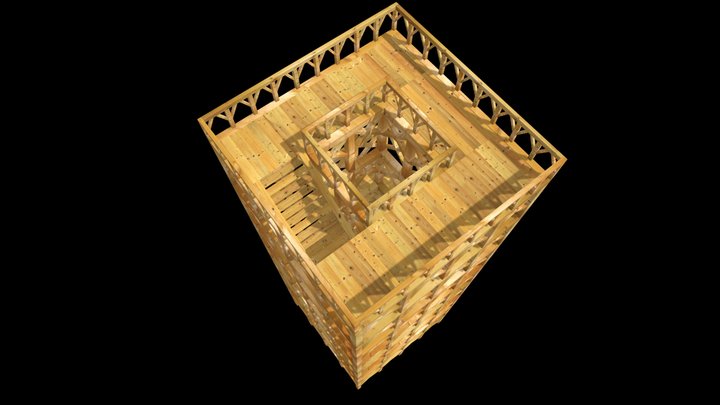 Timberframe 3D models - Sketchfab