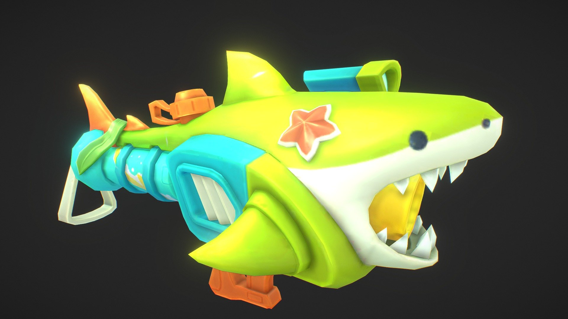 pkc sharck - Buy Royalty Free 3D model by Luna (@StudioLuna) [24146e5 ...