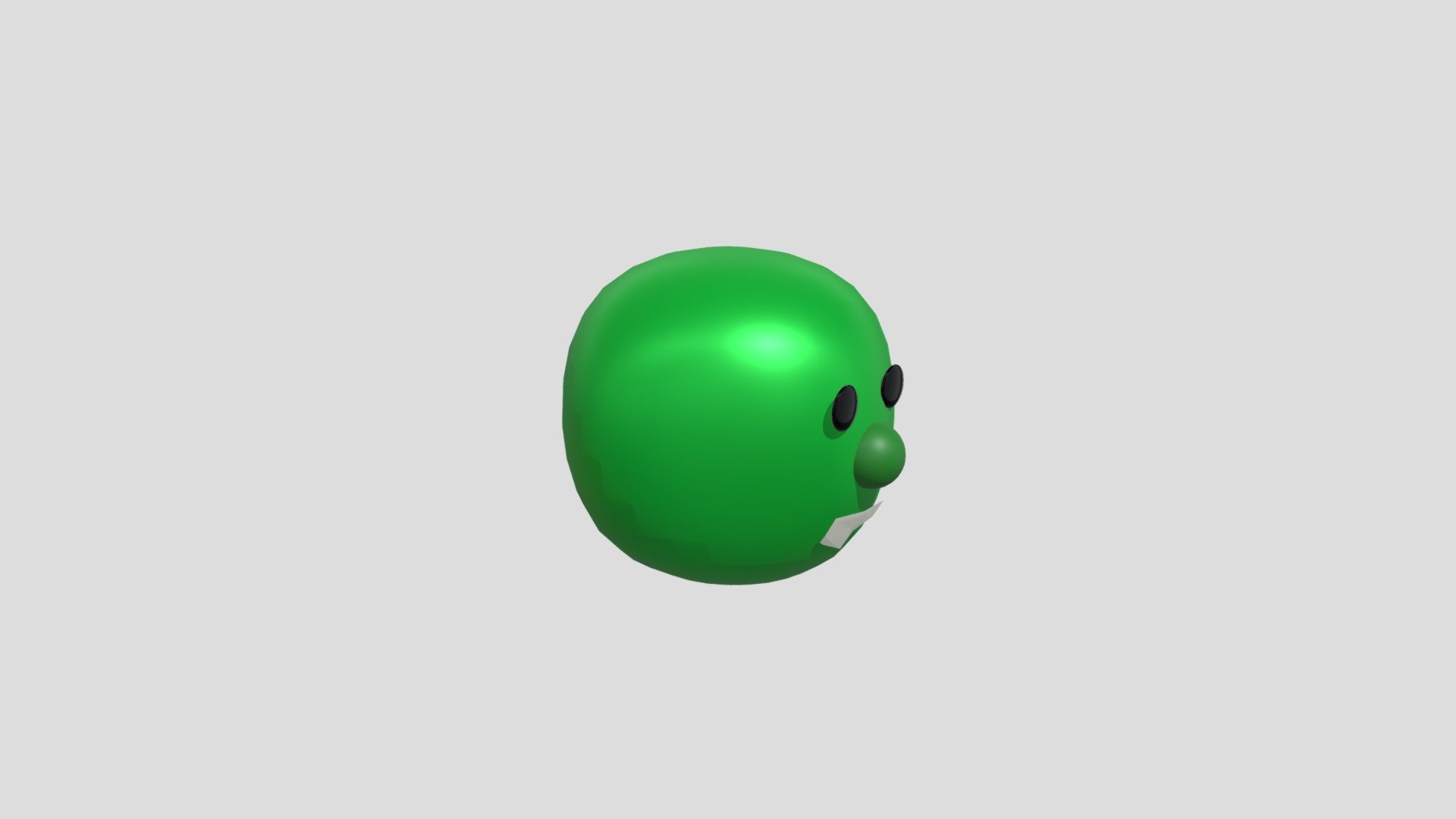 3D Sketchbook 5 - Pea from veggietales - 3D model by ehefley [241580e ...