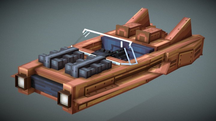 Minecraft-car 3D models - Sketchfab