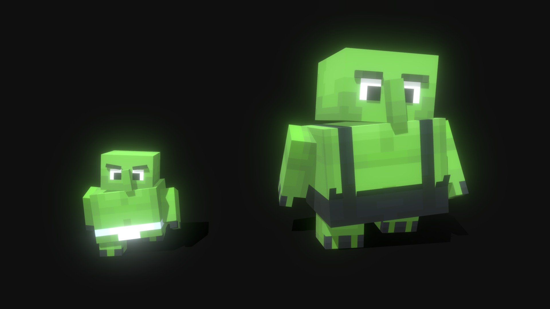Goblin | Minecraft - 3D model by Novua (@novuanet) [2416be6] - Sketchfab