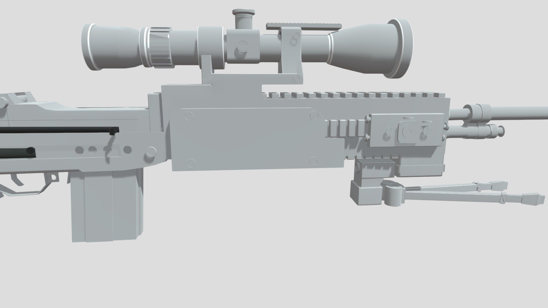 Sniper gun - Download Free 3D model by captainprice2672 [2417430 ...