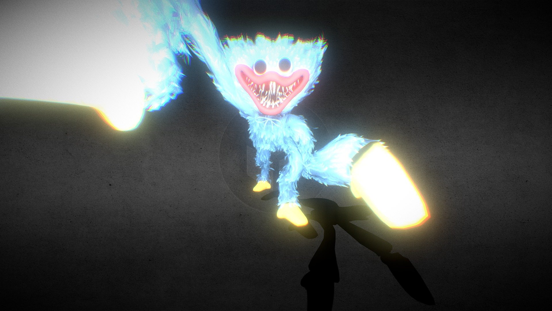 huggy woggy vent chase model - Download Free 3D model by w9rceg ...