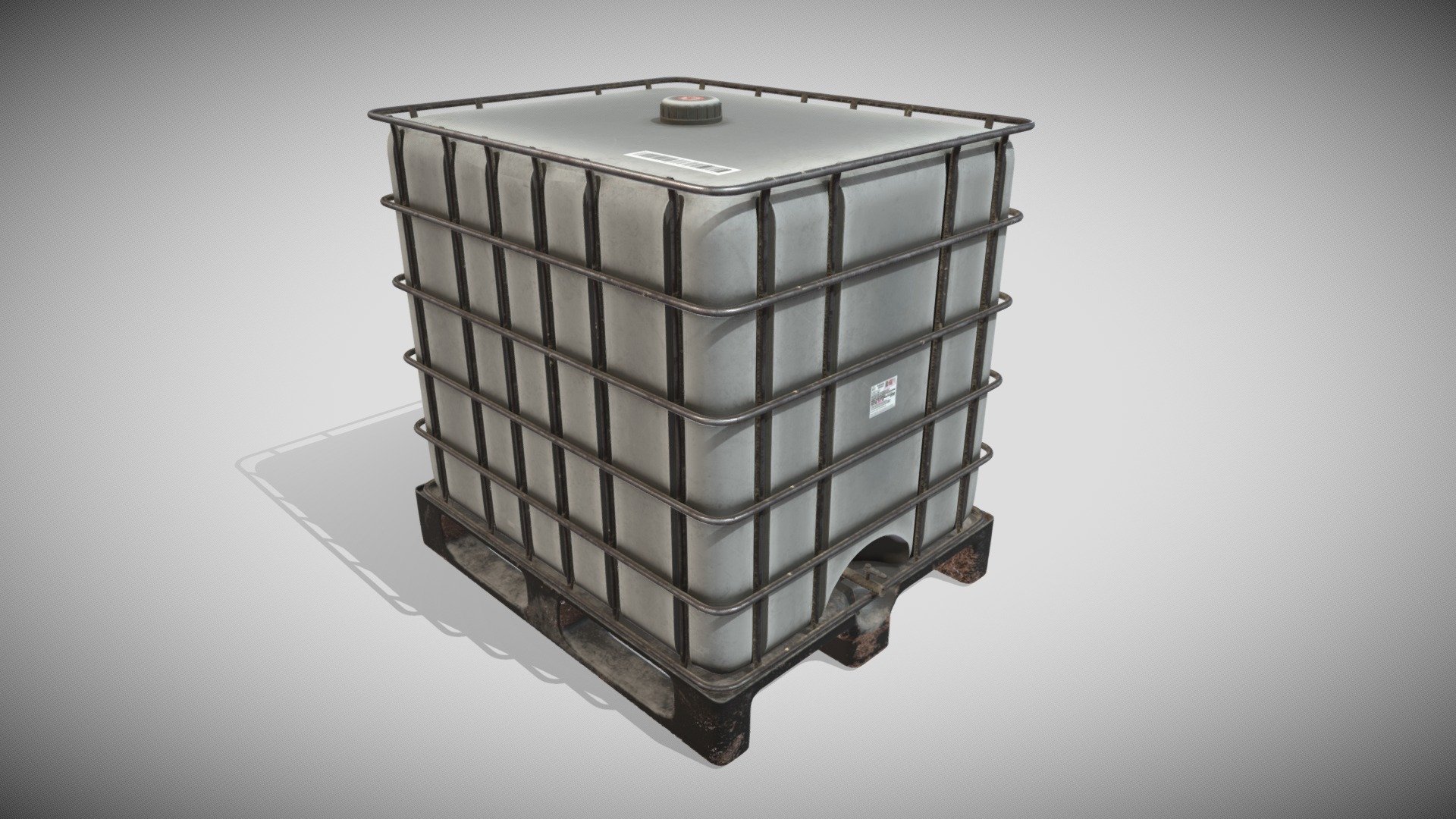 Water Tank Cubic - Buy Royalty Free 3D model by Francesco Coldesina ...