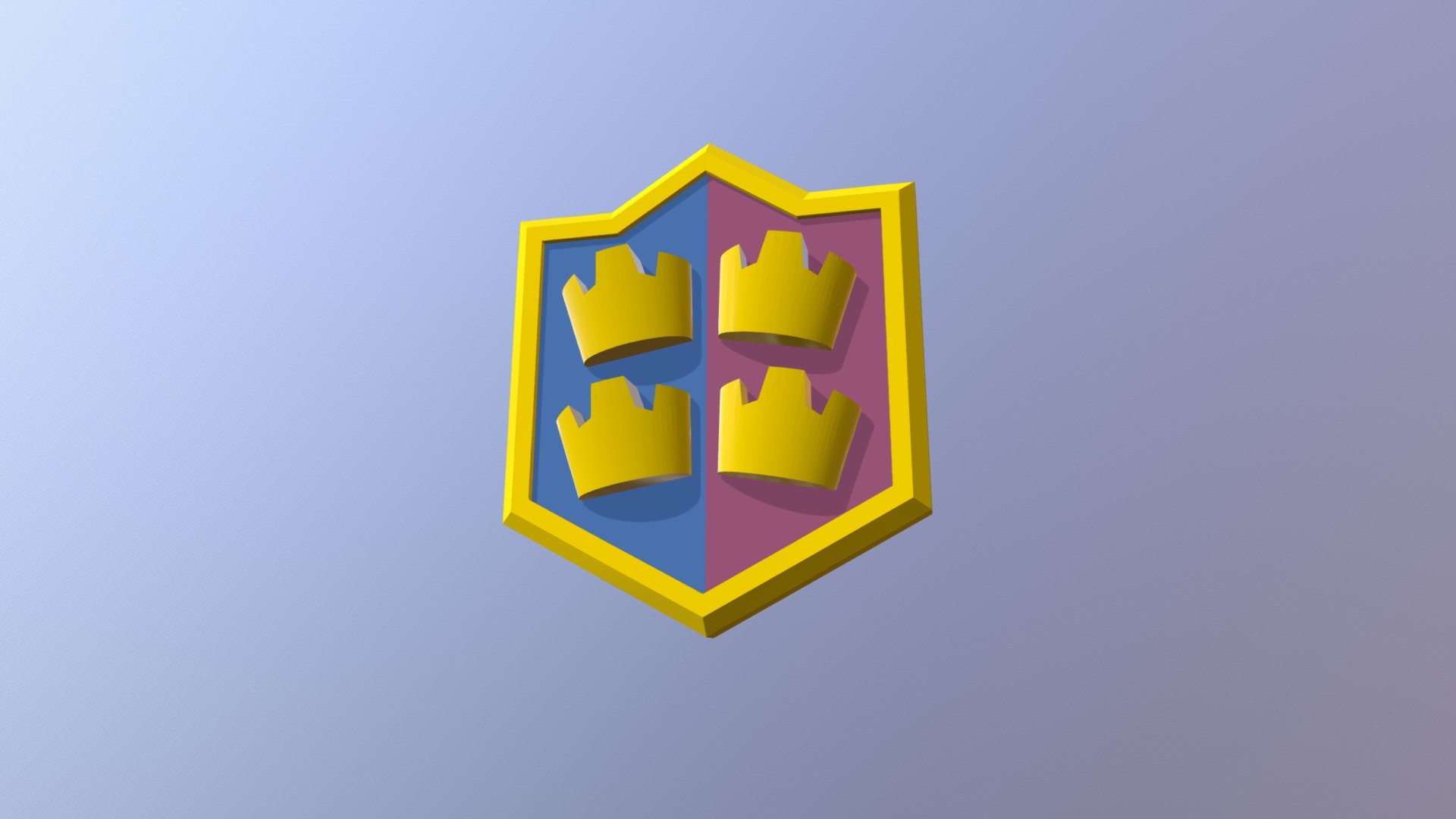 Clash Of Clans Crest - 3D model by Brokenbonds [241d09e] - Sketchfab