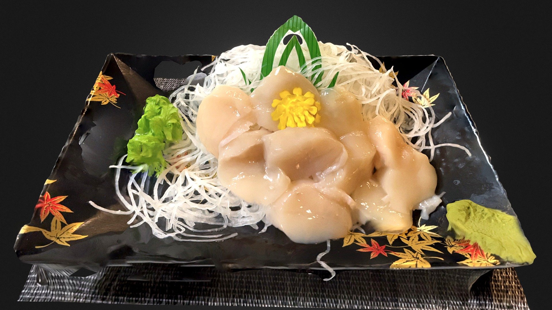 Scallop Sashimi - Download Free 3D model by seirogan [2420729] - Sketchfab