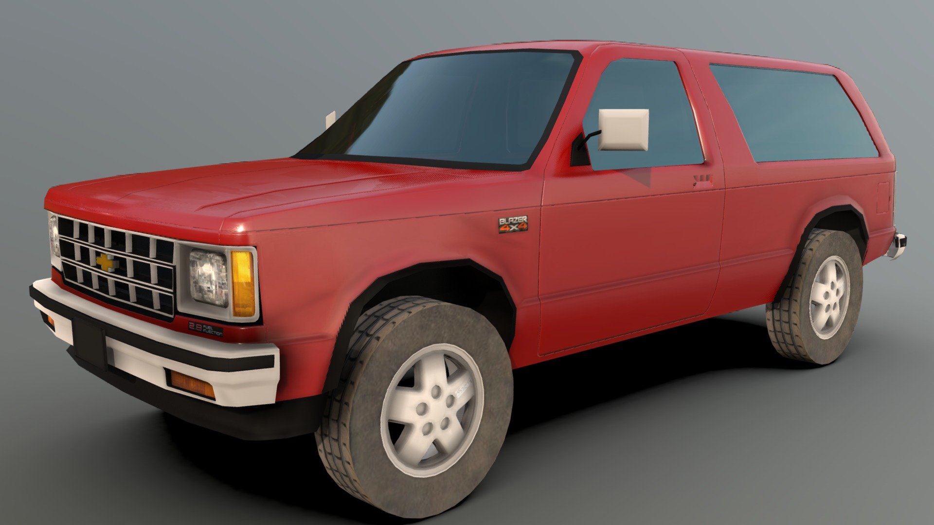 1984 Chevrolet S-10 Blazer - 3D model by n1ck (@captainpisslord) [2422601] - Sketchfab