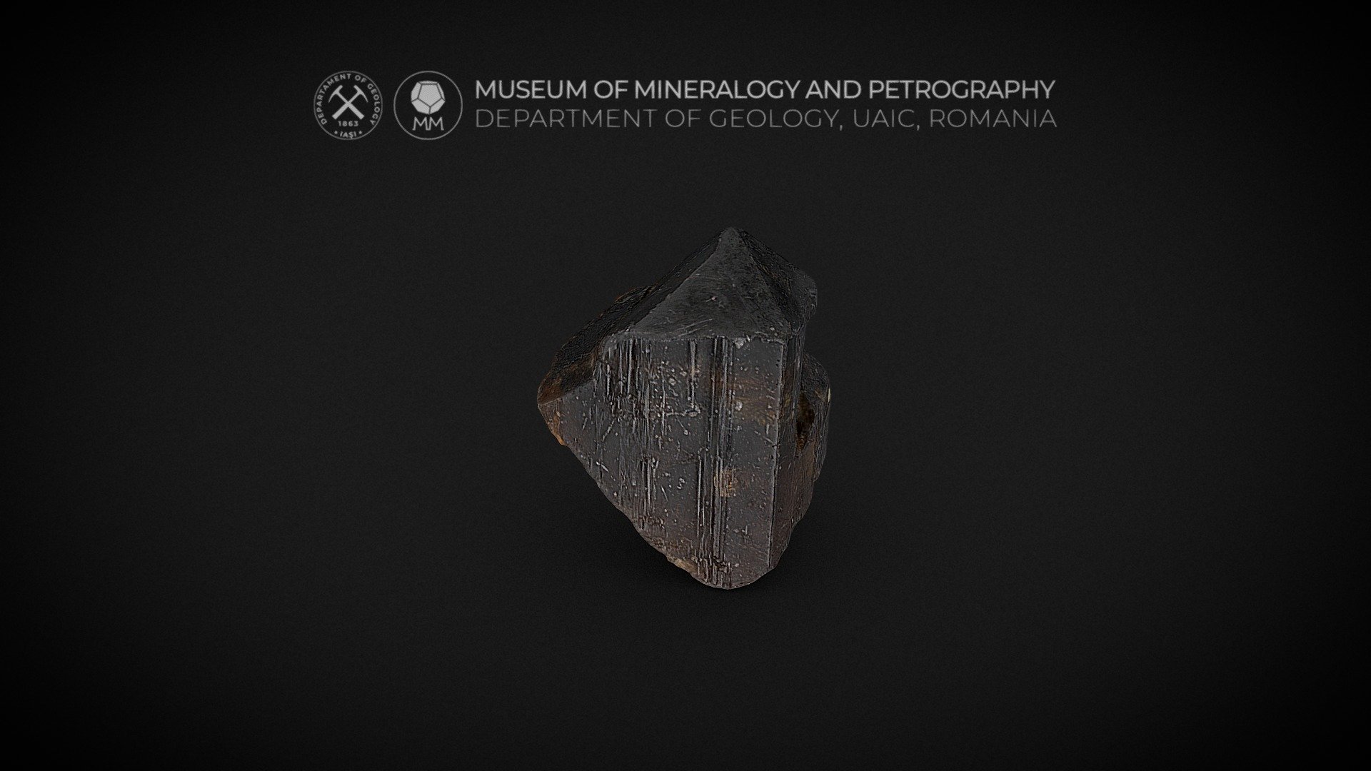 Cassiterite crystal (macro-photogrammetry) - 3D model by Museum of ...