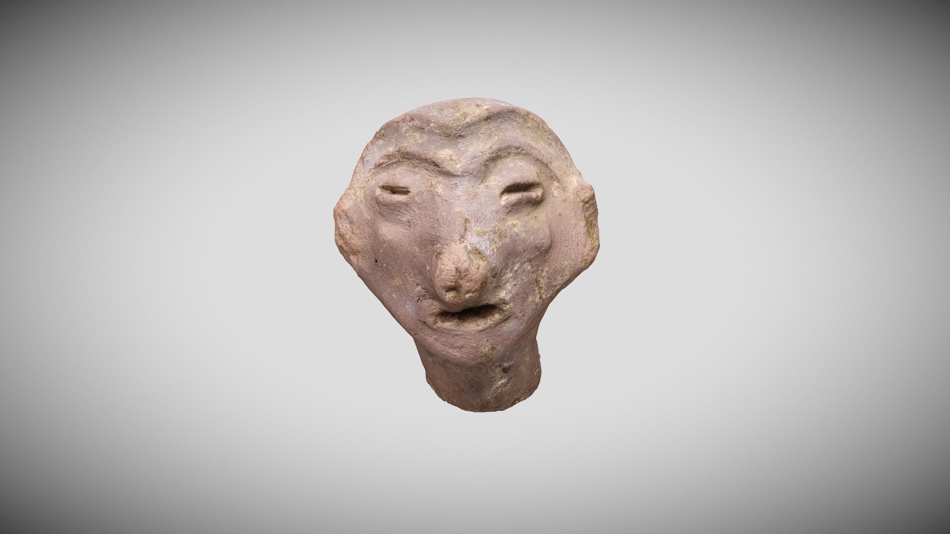 neolithic ceramic head - deva museum - 3D model by ArchaeoPLUS ...