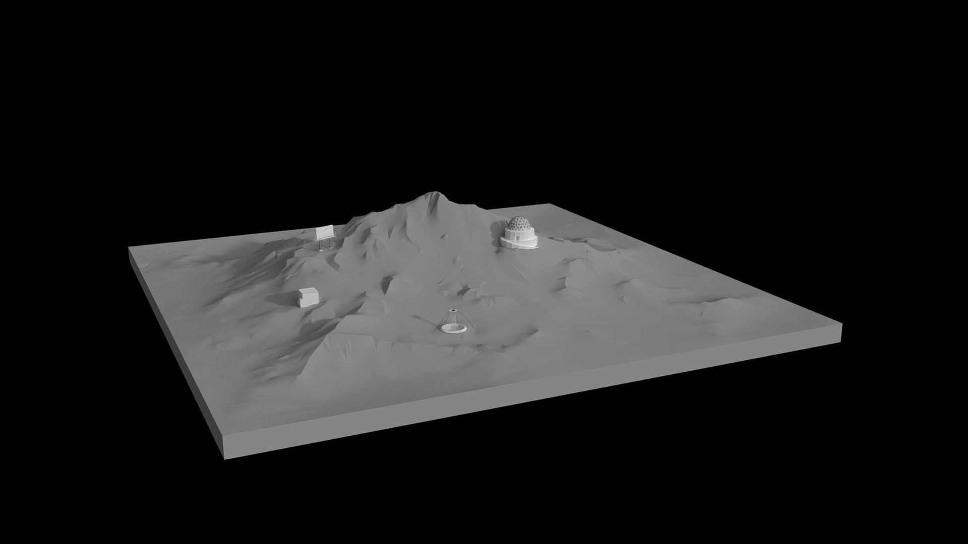 Mountain Table Top - 3D model by beamjinn [2423e42] - Sketchfab