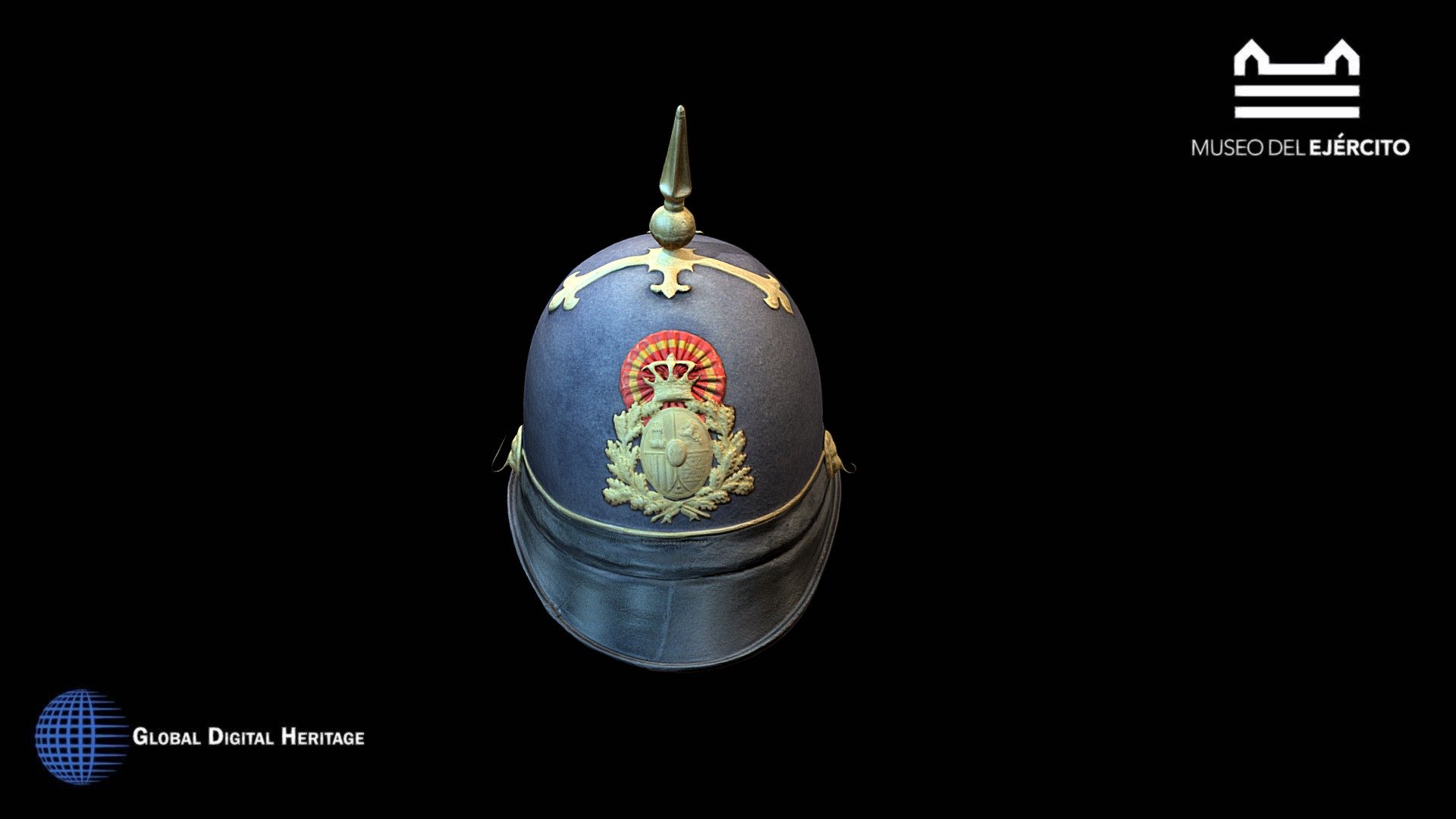 Helmet for generals (circa 1881) - Download Free 3D model by Global ...