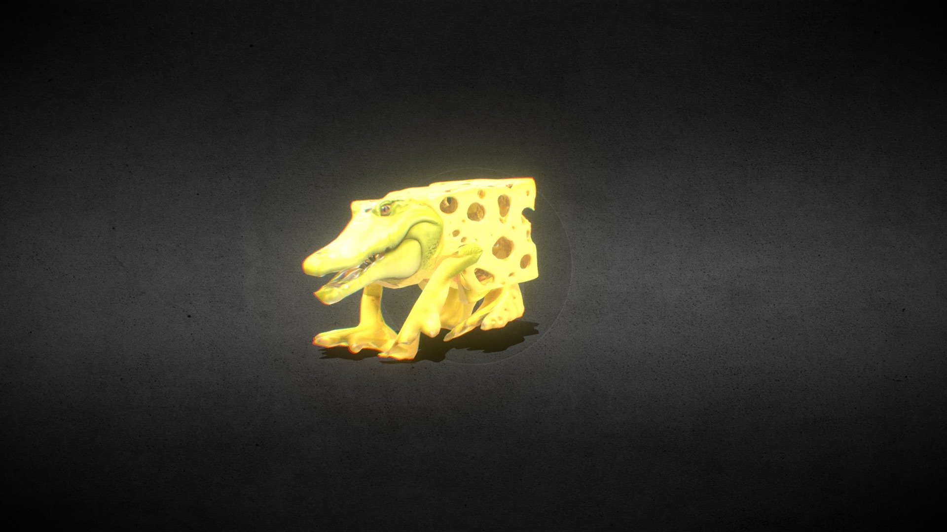 Crocodilo Formagioso - Download Free 3D model by aimodels3d [2424aef ...