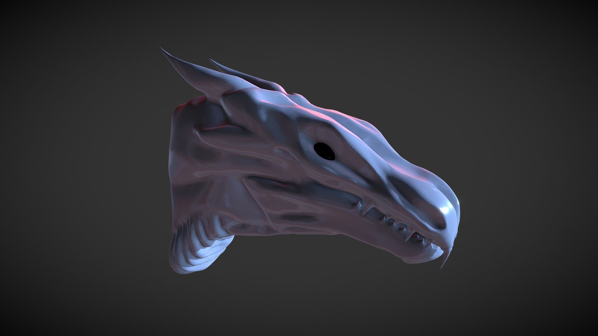 Dragon Head - Download Free 3D model by Christian Gentry ...