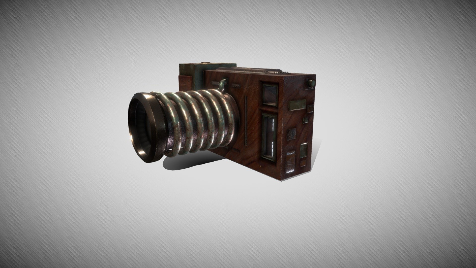 Teslapunk Camera Model - 3D model by kempflealexander [24258ec] - Sketchfab